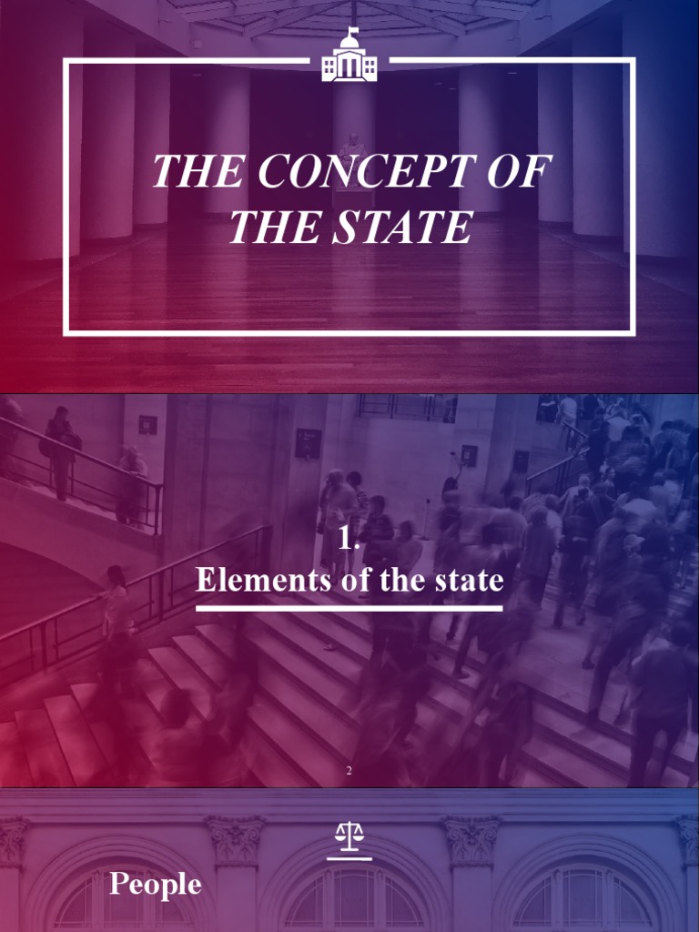 The Concept of The State | PDF | Sovereign State | International Law