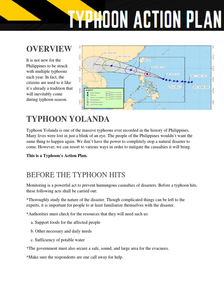 A Comprehensive Typhoon Action Plan for the Philippines | PDF ...