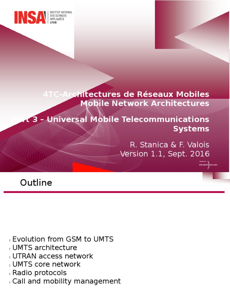 4tc-Arm UMTS Version1.1 | PDF | Computer Network | Telecommunications