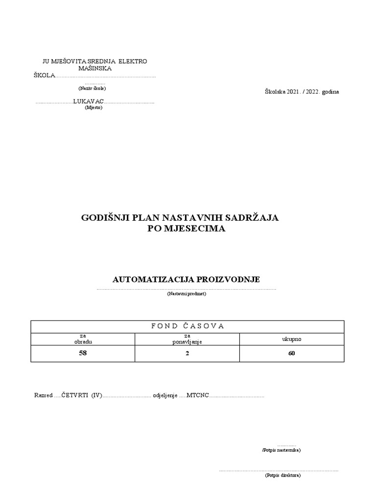 Automatizacija Proizvodnje | PDF