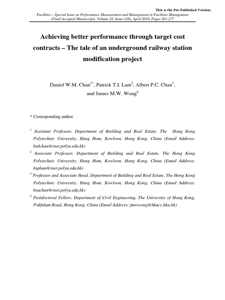 TCC Contract | PDF | Employment | Procurement