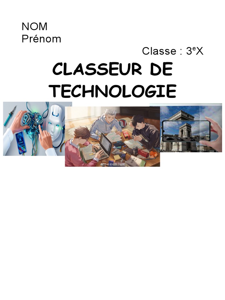 Techno Page de Garde | PDF