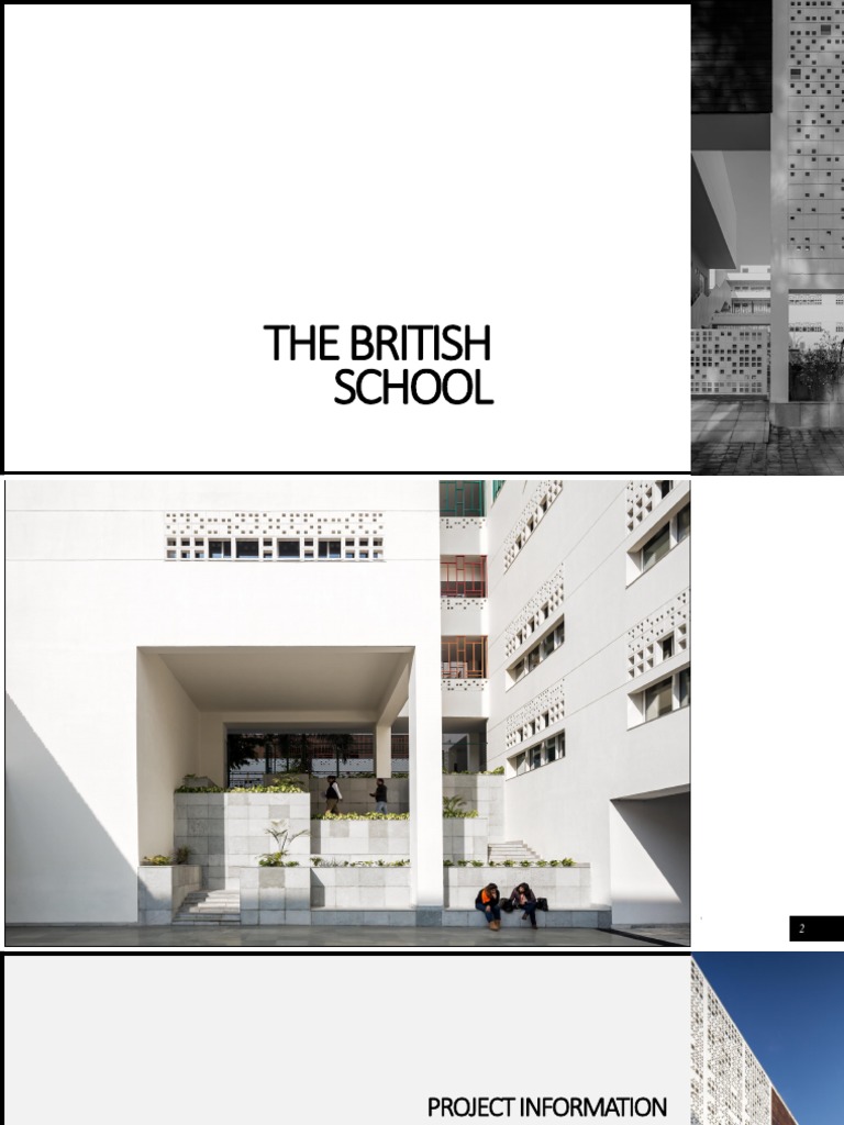 The British School | PDF | Green Building | Building Technology