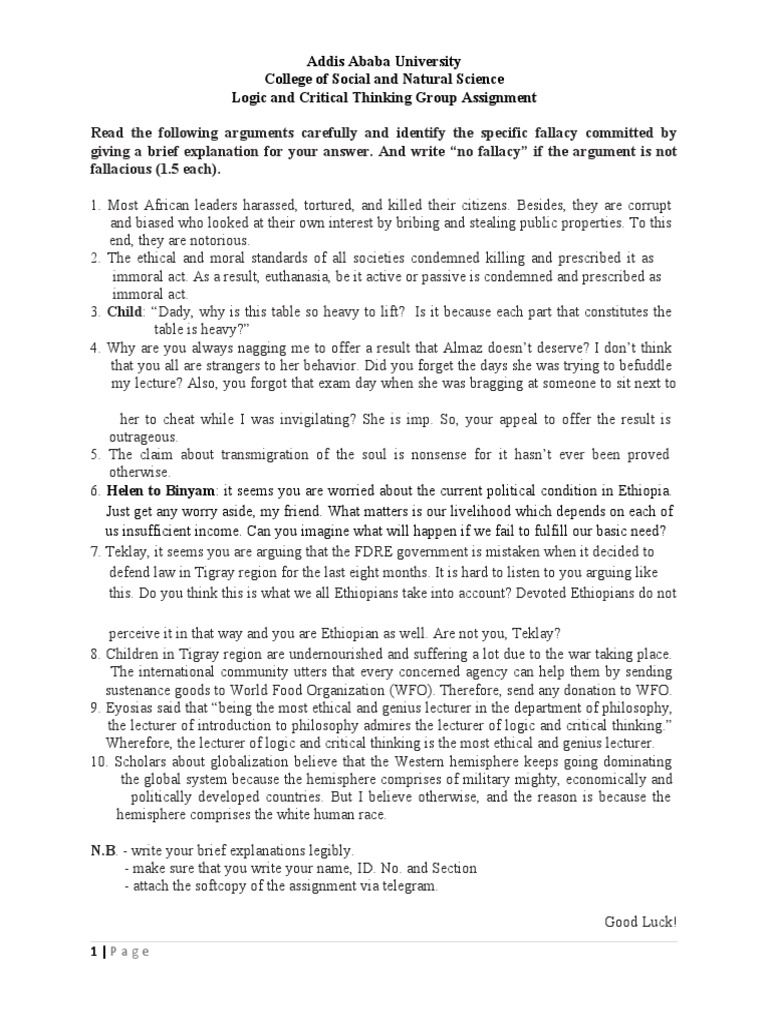 Loct 1011, Assignment Aau, 2013 | PDF | Social Institutions | Social Science