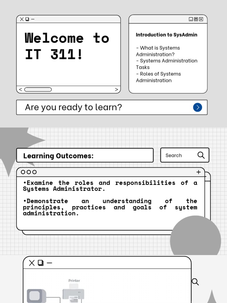 1.1. What Is Systems Administration | PDF | Computers