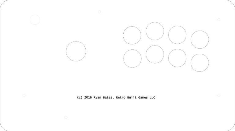 Fight Stick V3 Art Template | PDF