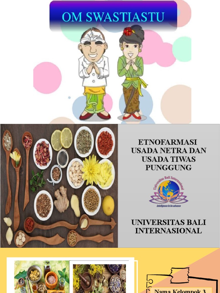 Kelompok 3 - Etnofarmasi Usada Netra Dan Usada Tiwas Punggung | PDF