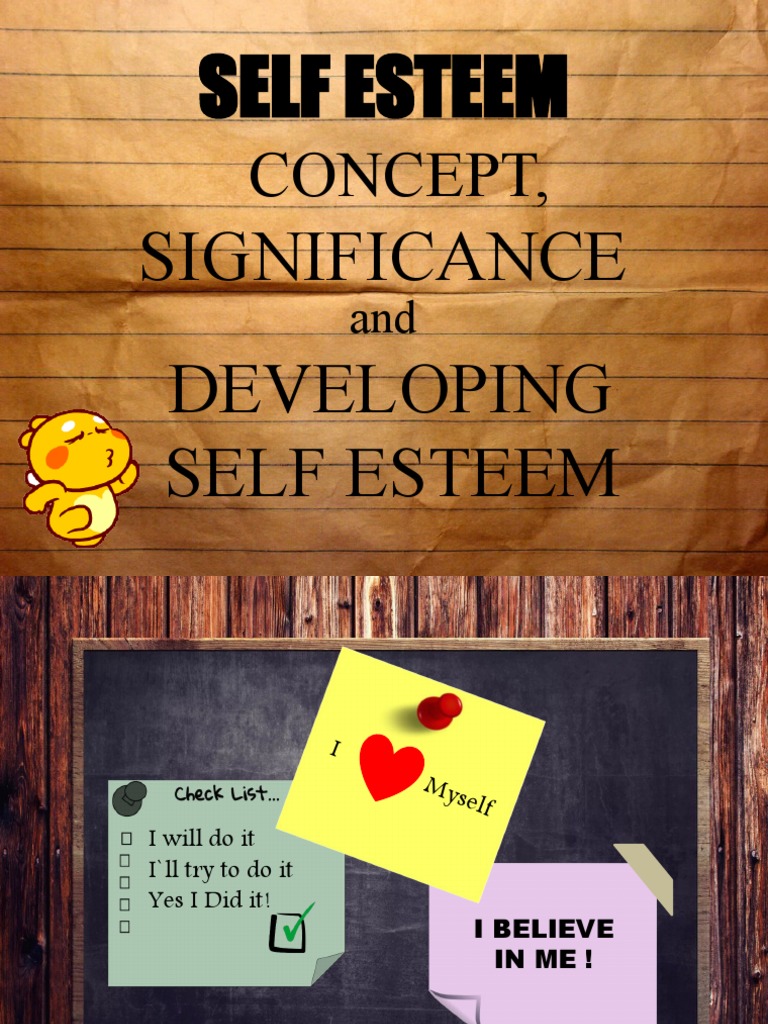Ppt-Uts - Self Esteem | PDF | Self Esteem | Self