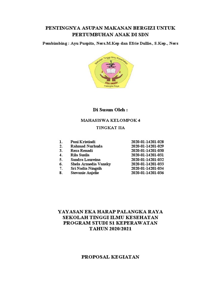 PROPOSAL KEGIATAN Promkes 2 | PDF