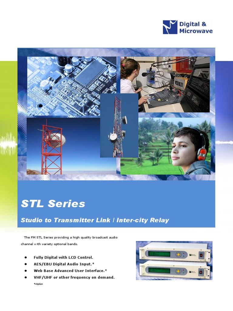 STL Series: Studio To Transmitter Link / Inter-City Relay | PDF ...