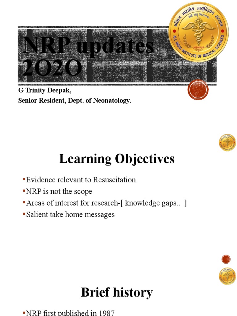 NRP 2020 Final | PDF | Cardiopulmonary Resuscitation | Preterm Birth