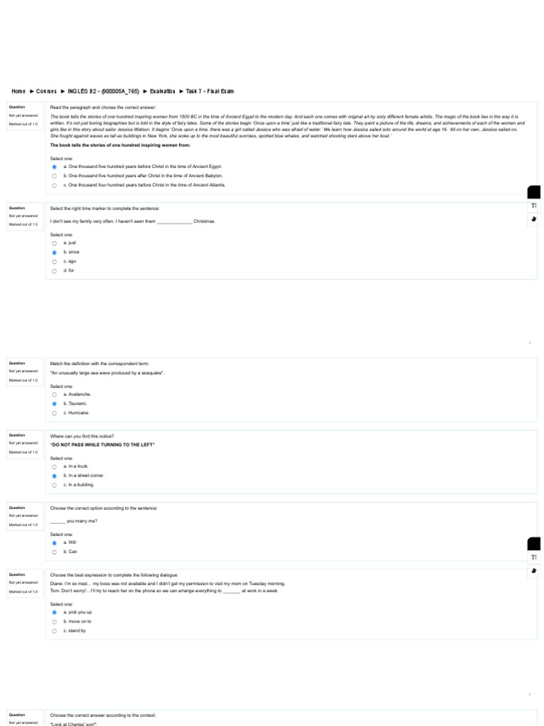 Task 7 - Final Exam | PDF