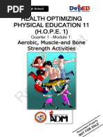 Hope - 1 Grade 11: Exercise For Fitness | PDF | Physical Fitness ...