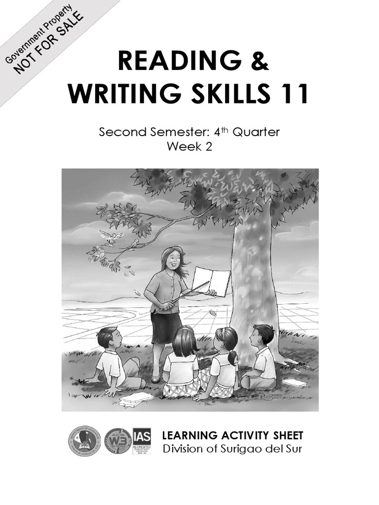 ReadingandWritingSkills11 q4 W2 v4 | PDF | Critical Thinking | Reason