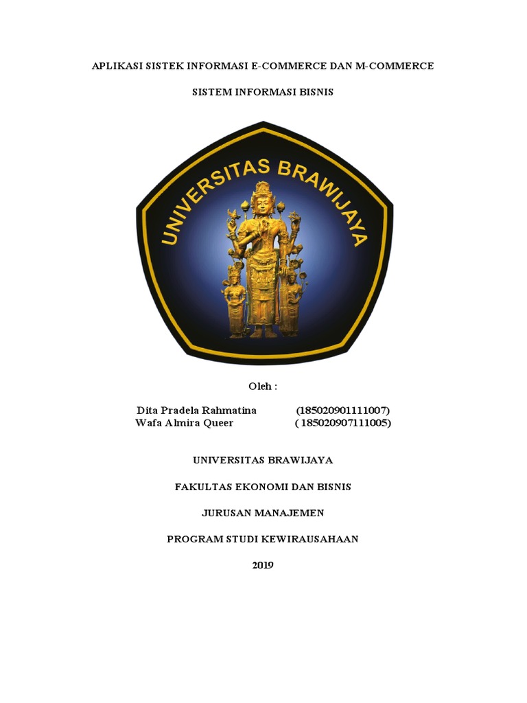 E-Commerce dan M-Commerce: Model Bisnis | PDF