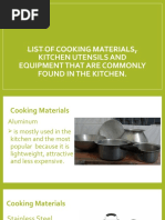 FOOD Laboratory Safety, Sanitation and Rules | PDF | Knife | Cookware ...