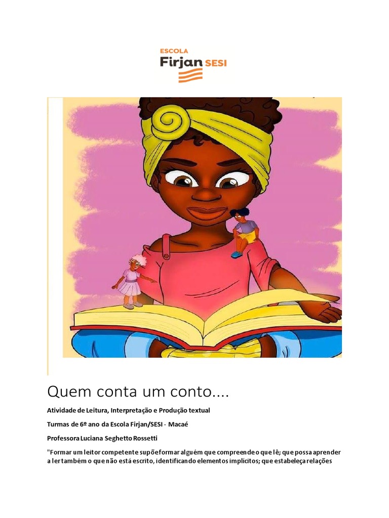 Quem Conta Um Conto.... | PDF | Contos | Bibliotecas