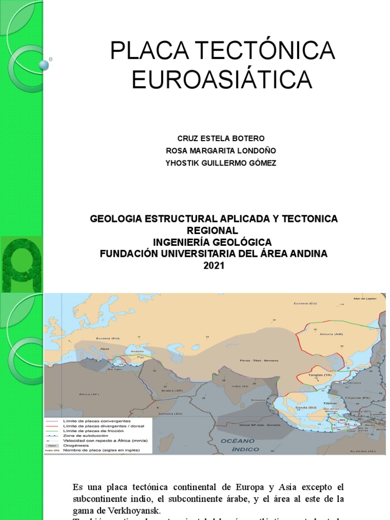 Placa Euroasiatica 1-1 | PDF | Eurasia | Ciencias de la Tierra