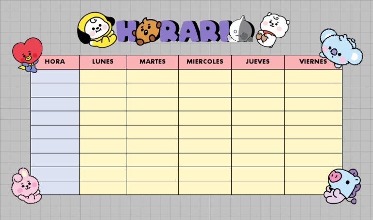 Horario BT21 | PDF