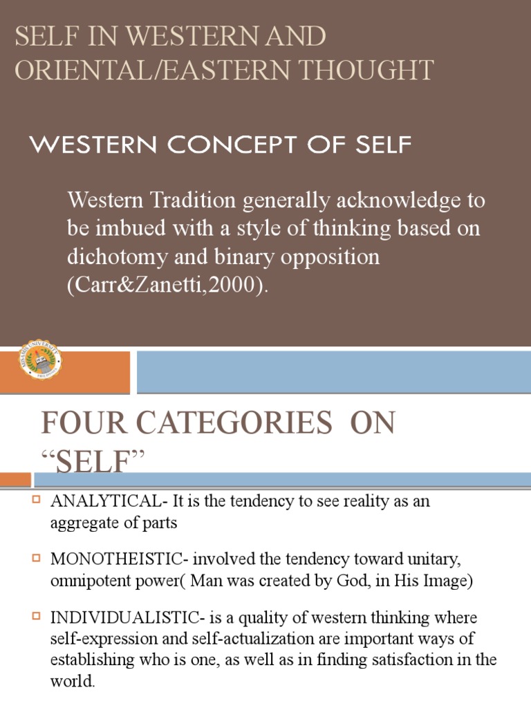 Western vs Eastern Concepts of Self | PDF | Self | Individualism