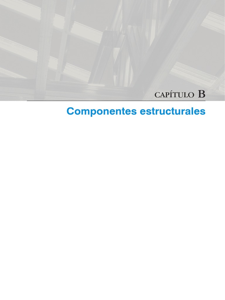 Capitulo 2 - Componentes Estructurales | PDF | Tornillo | Pandeo