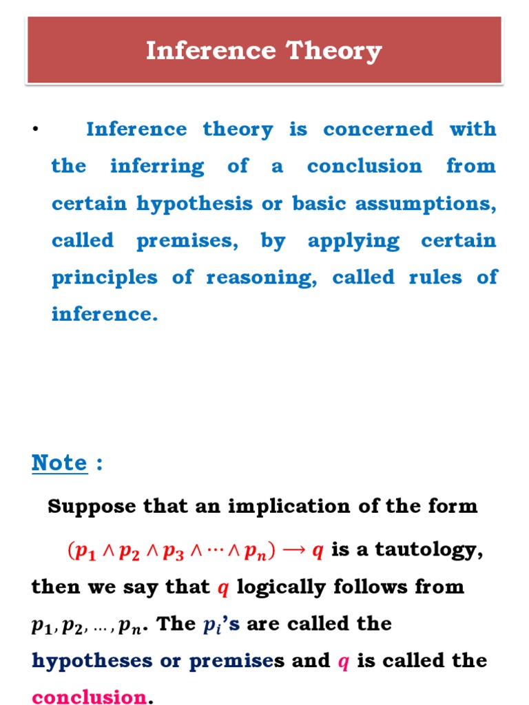 Inference and Predicate | PDF | Mathematical Logic | Reasoning