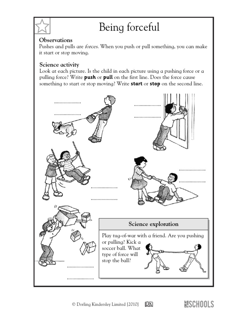 Push And Pull Forces