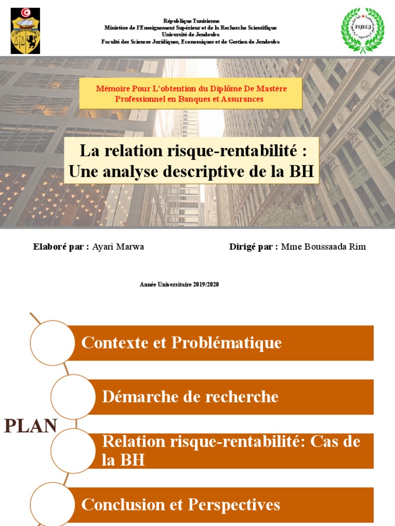Présentation Marwa Ayari | PDF | Banques | Finance et gestion monétaire