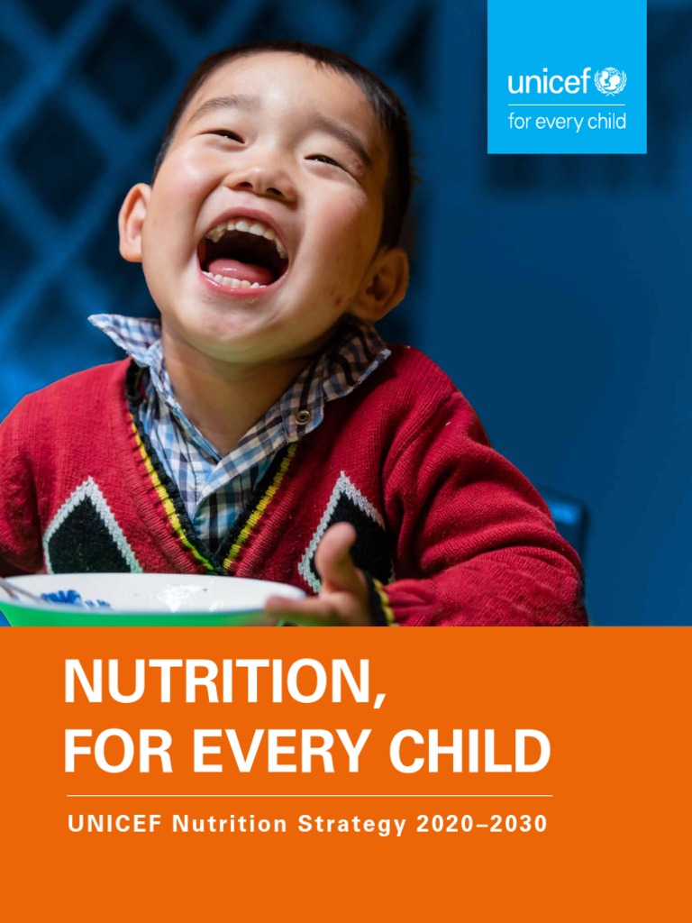 Unicef Nutrition Strategy 2020 2030 Pdf Malnutrition Human Nutrition