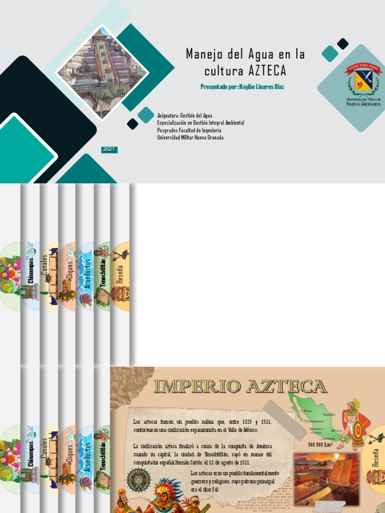 Manejo Del Agua en La Cultura Azteca - NayibeLinares - 2021 | PDF ...