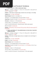Tube Feeding Calculation Guide | PDF | Calorie | Food And Drink