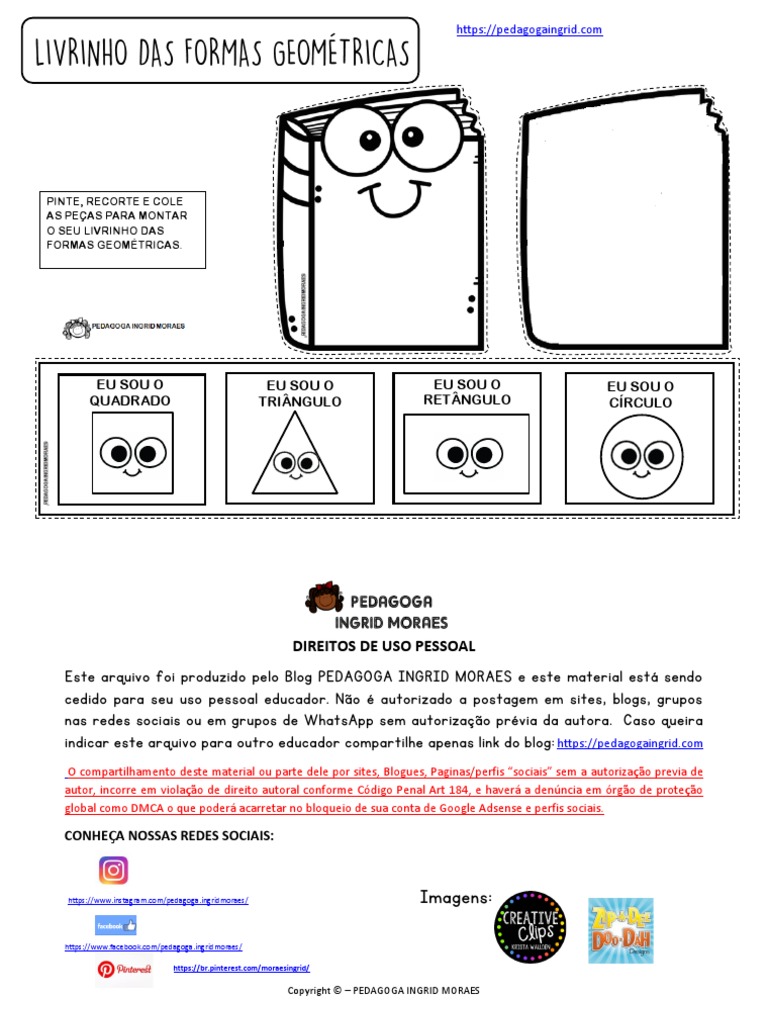 Livrinho Das Formas Geométricas | PDF