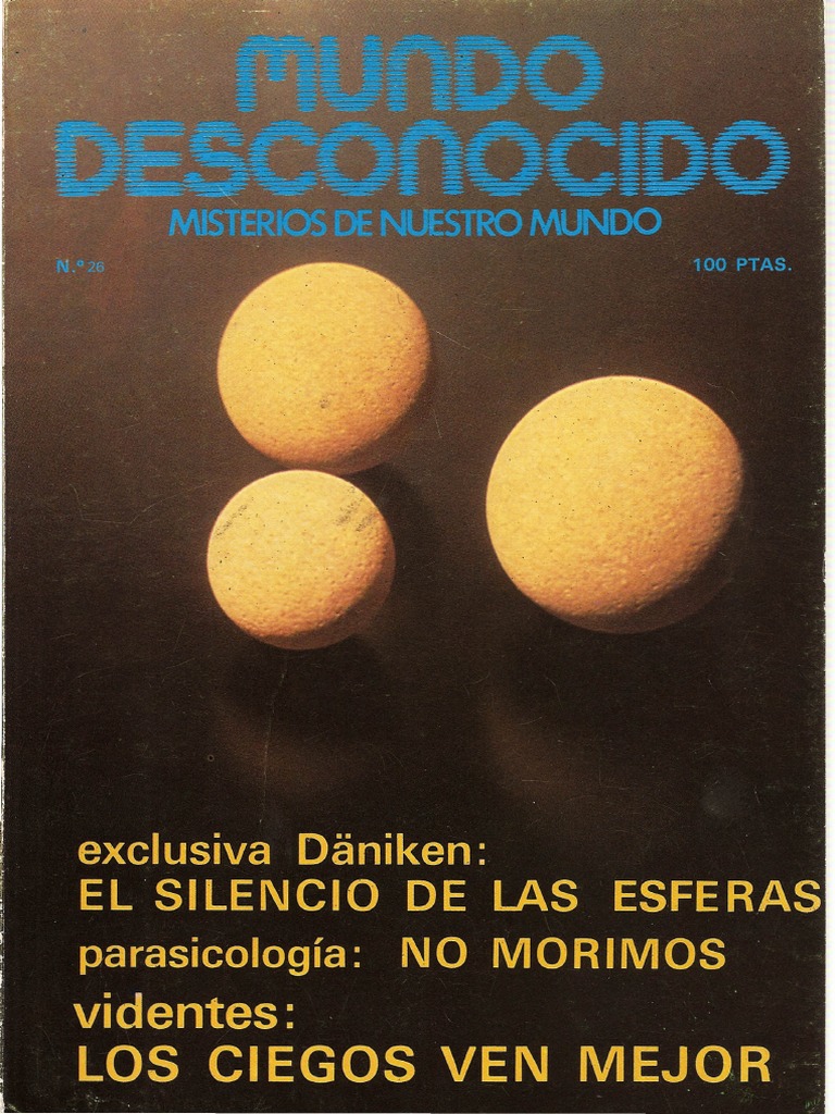 Mundo Desconocido 26 - 1978-08 | PDF | Muerte | Mente