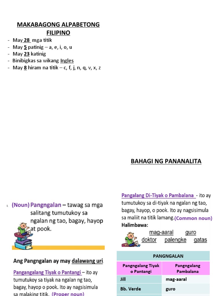 Q1 - Filipino - Lesson | PDF