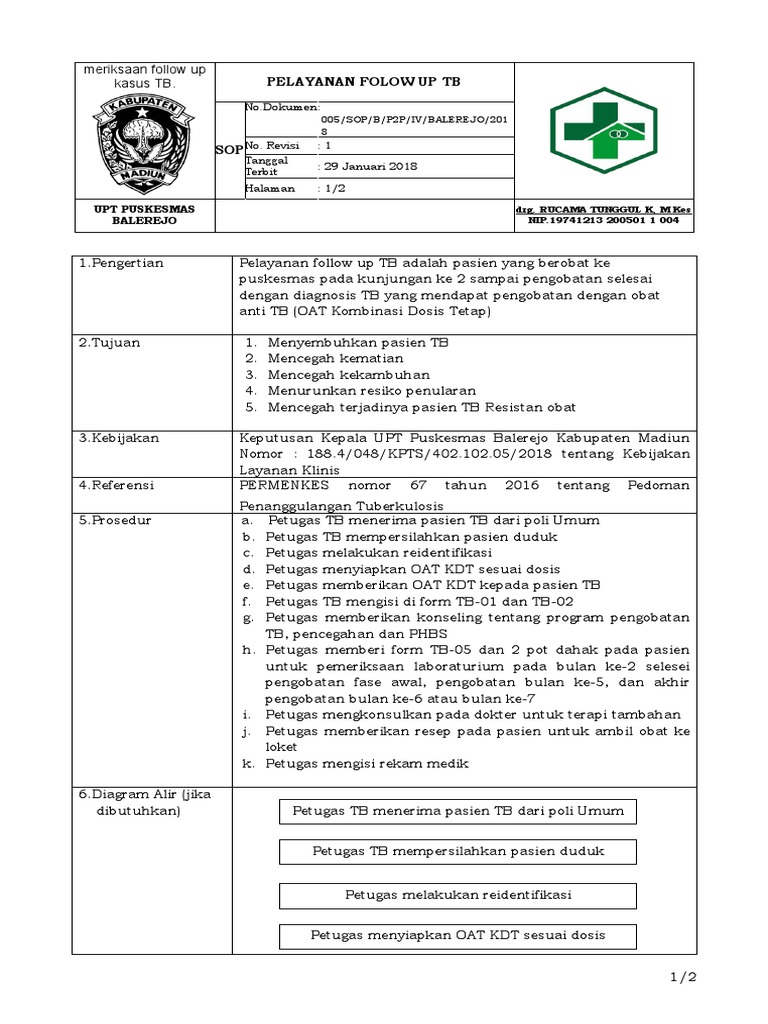 SPO Lab Follow Up TB | PDF
