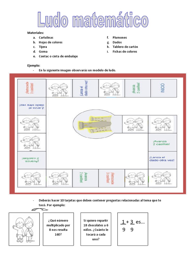 Ludo Matemático | PDF