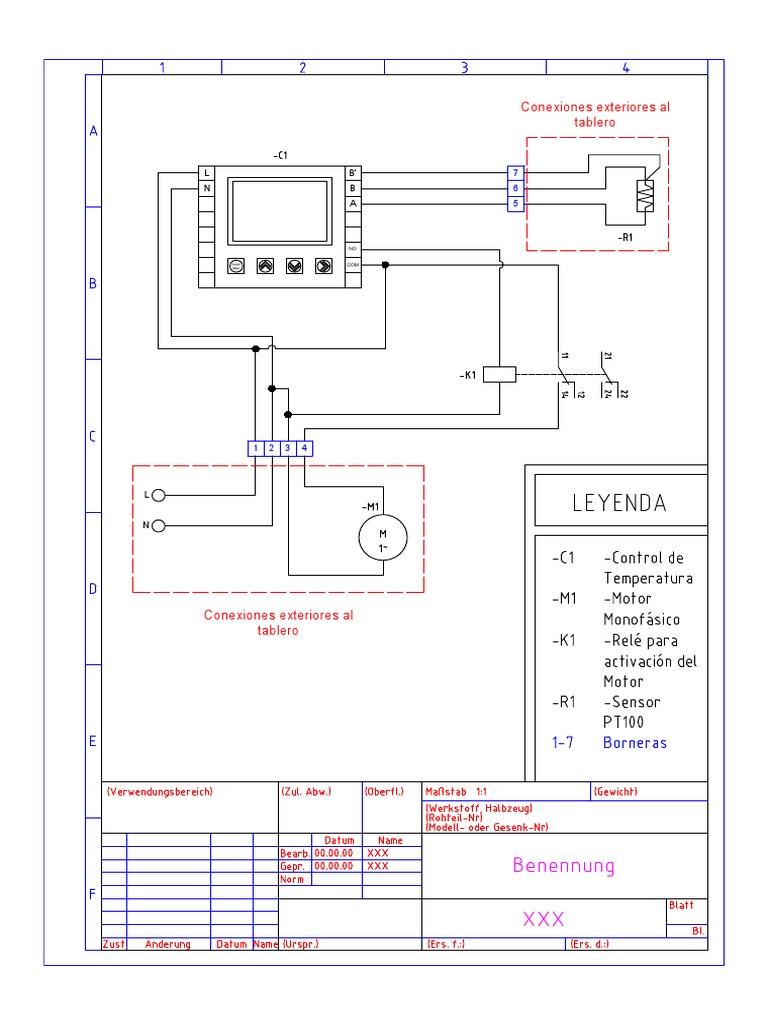 Plano Control de Temperatura | PDF