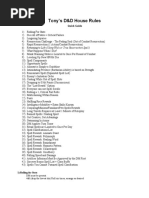 Conditions DND 5R 2024 Cheat Sheet | PDF