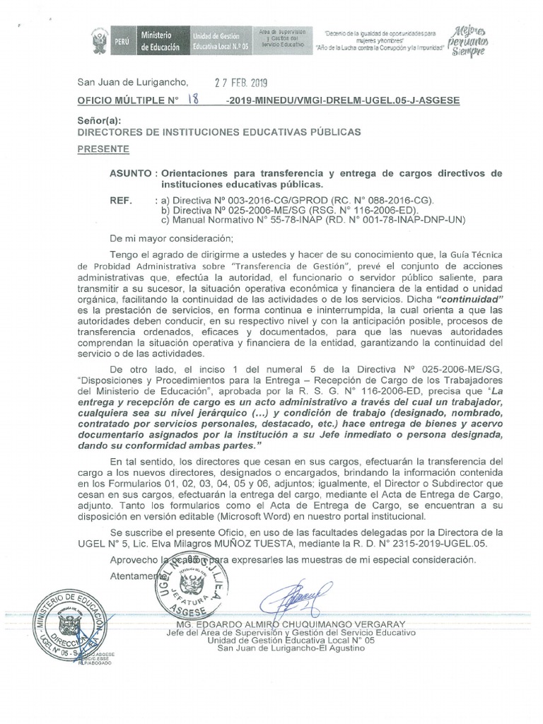 2_27febrero2019_Oficio_Múltiple_018_orientaciones_para_transferencia_y_entrega_de_cargos ...
