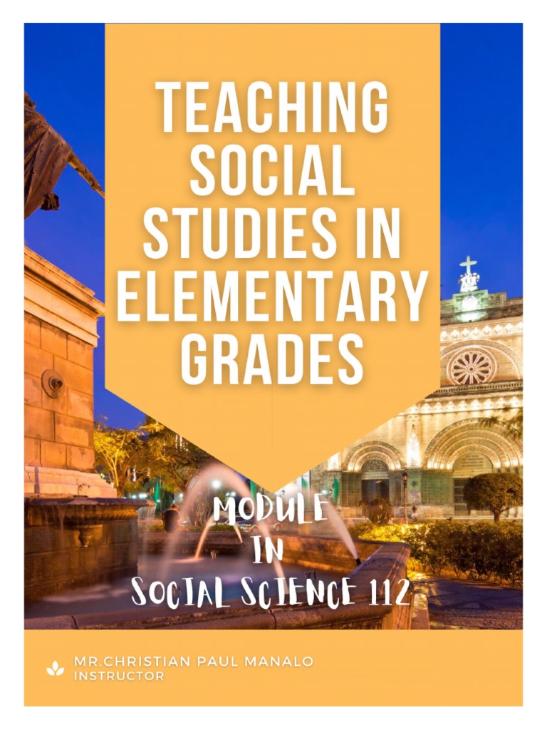 Social Science 112 - Teaching Social Studies in Elementary Grades | PDF ...