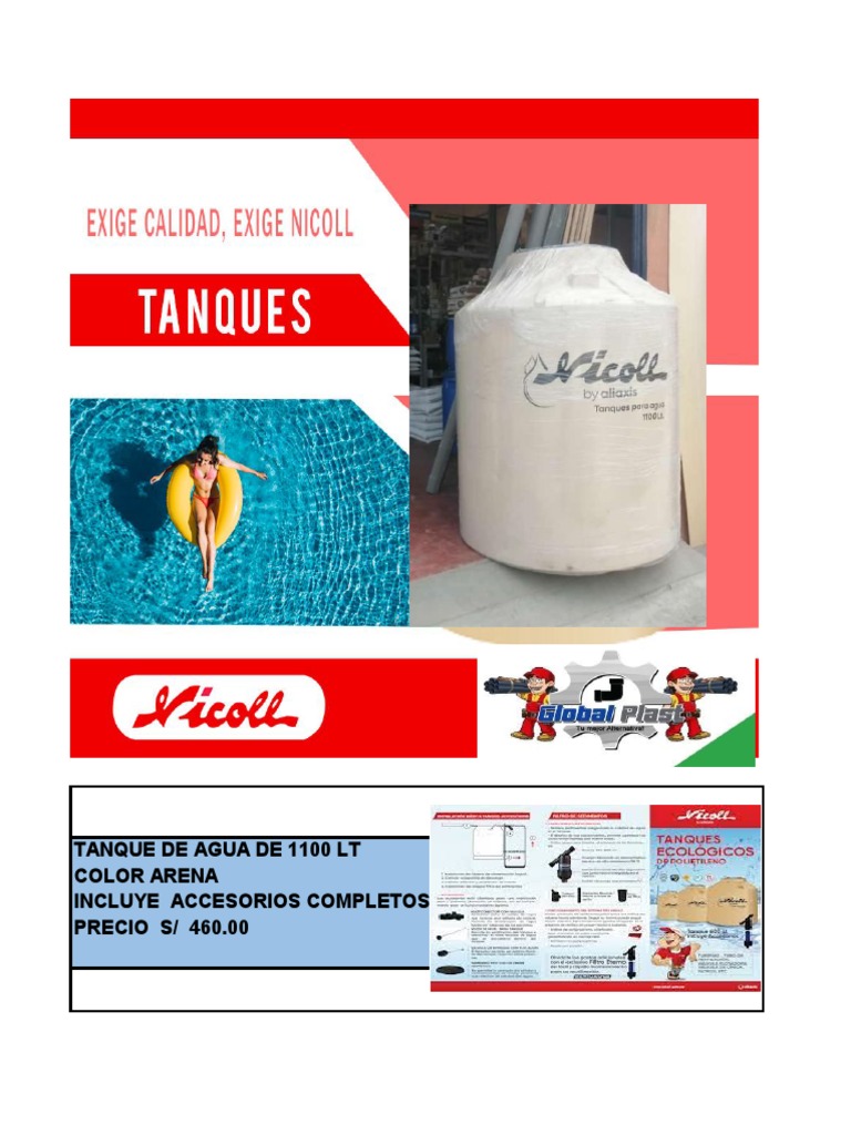 Tanques Nicoll.092021 | PDF