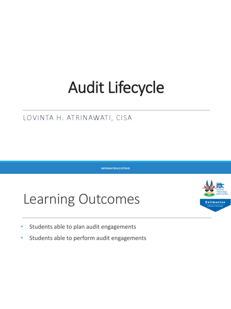 03 - Audit Lifecycle - Part 1 | PDF | Internal Audit | Audit