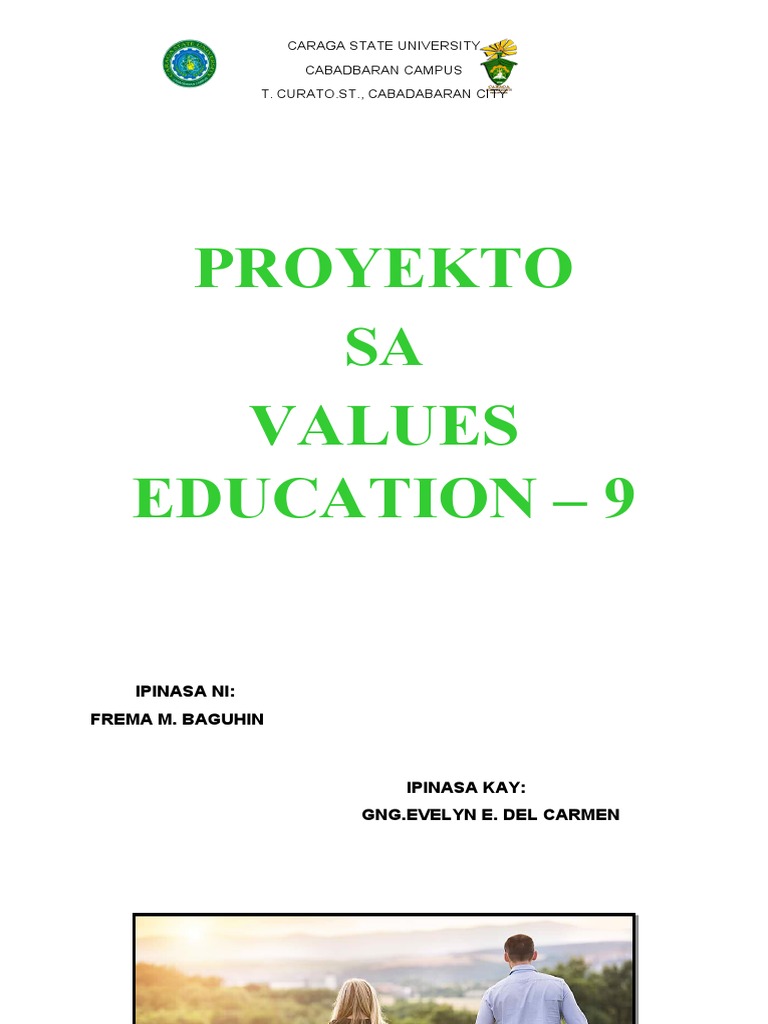 Values Project Lipunan | PDF
