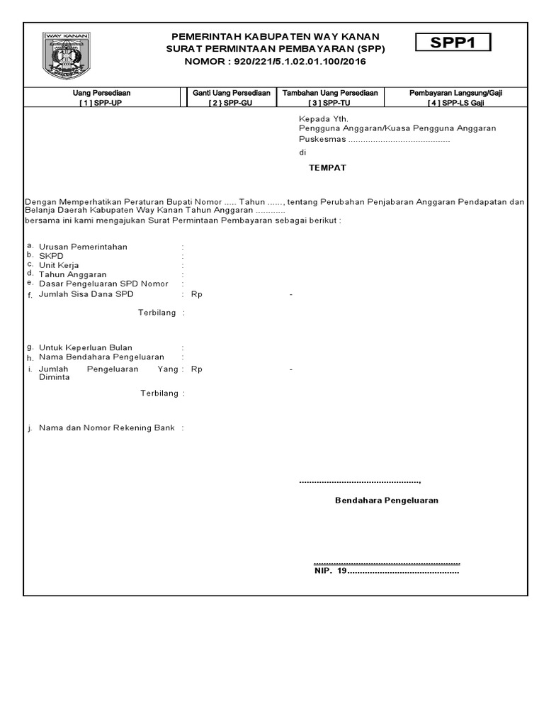 Contoh SPP SPM | PDF