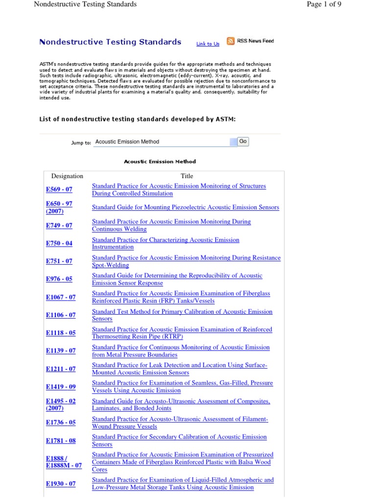 Asme NDT Standards | PDF | Ultrasound | Radiography