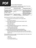 Asking and Giving Opinion Worksheet | PDF