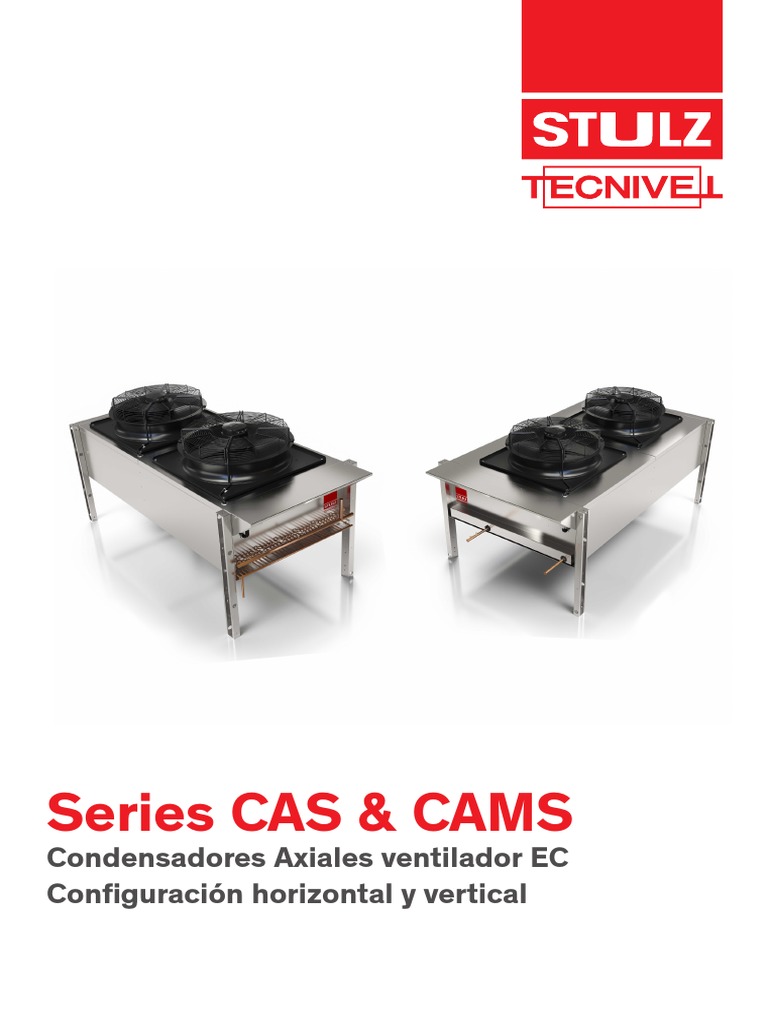 STULZ-Tecnivel Condensers Axial CAS-CAM Manual ES | PDF | Intercambiador de calor | Corriente ...