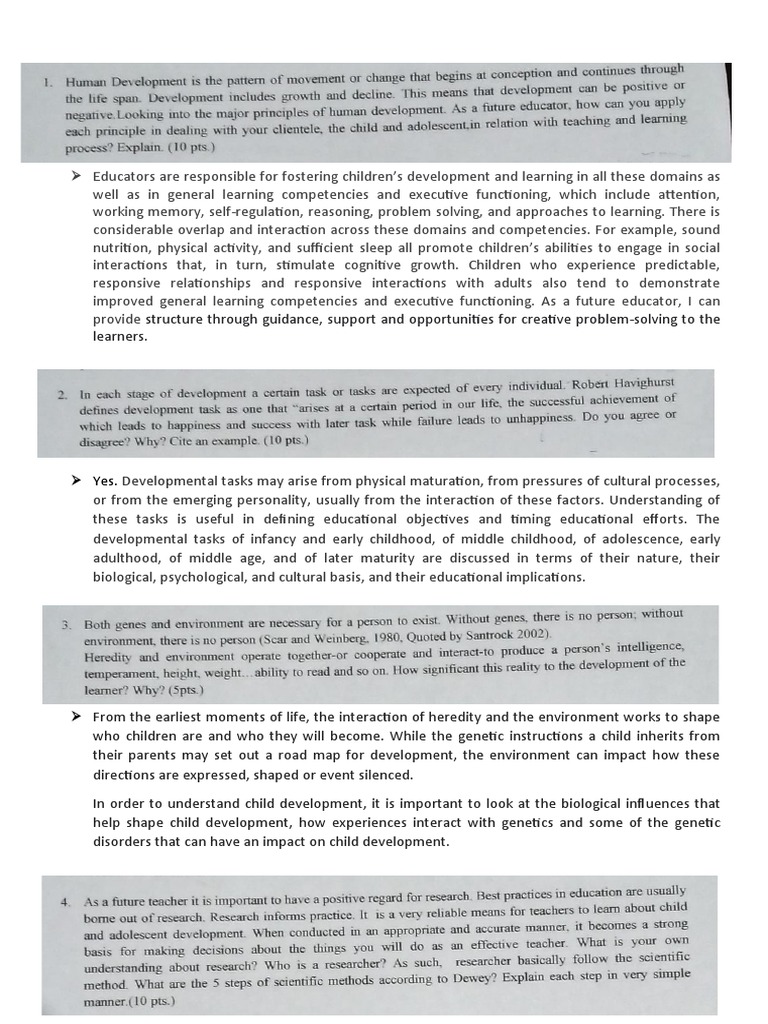 Child and Adolescent Development | PDF | Child Development | Relationships