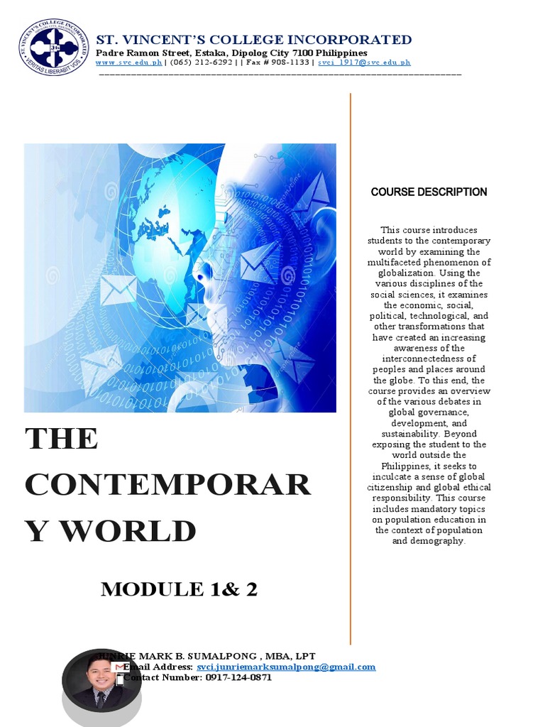 Contemporary Module - Prelim and Midterm | PDF | Globalization | Age Of ...