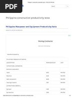 Manpower and Equipment Loading Plan, Rev.02 | PDF | Business